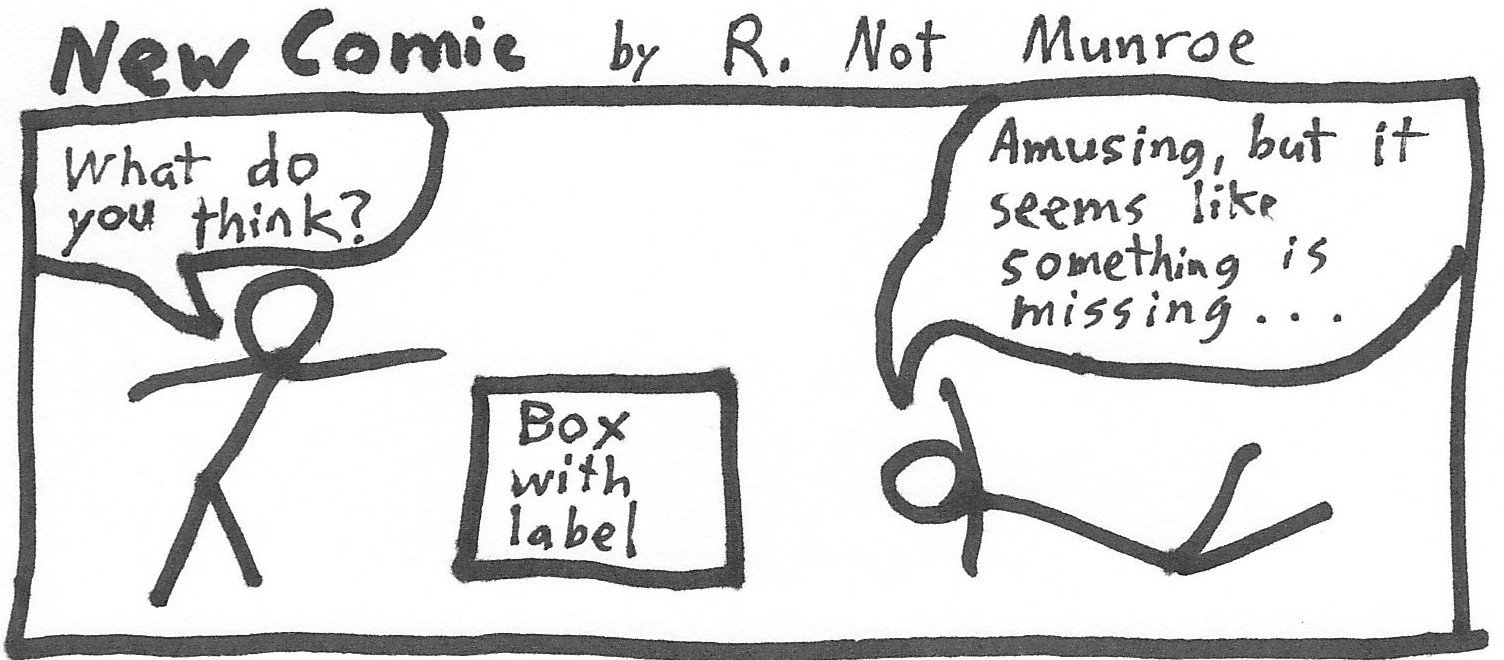How Randall Munroe ruined most comics for me – From the disheveled desk ...